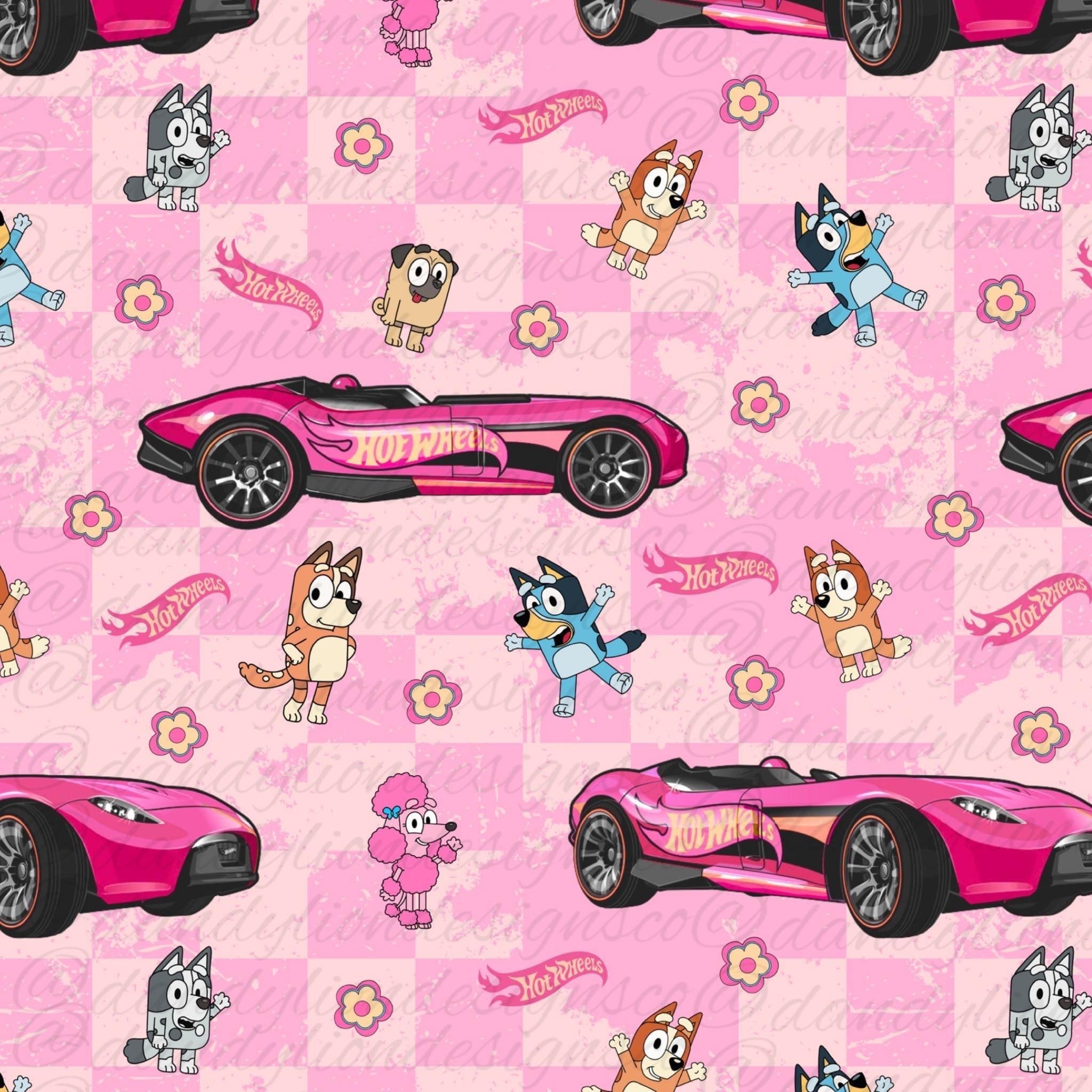 Bluey hot wheels pink – ThingzbyElla